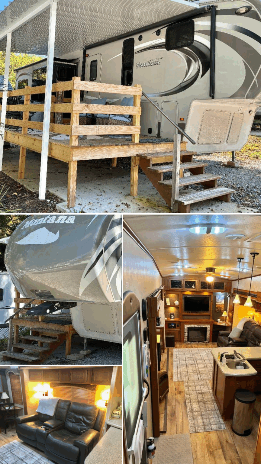 Inside This Beautifully Remodeled 2013 Montana Fifth Wheel That Feels ...