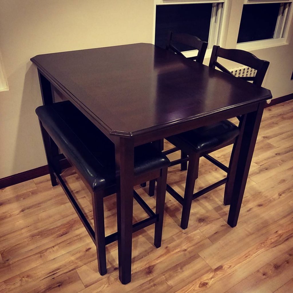 Pub Table to Dress up a Home Bar