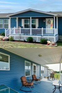 23 Double Wide Mobile Home Front Porch Ideas