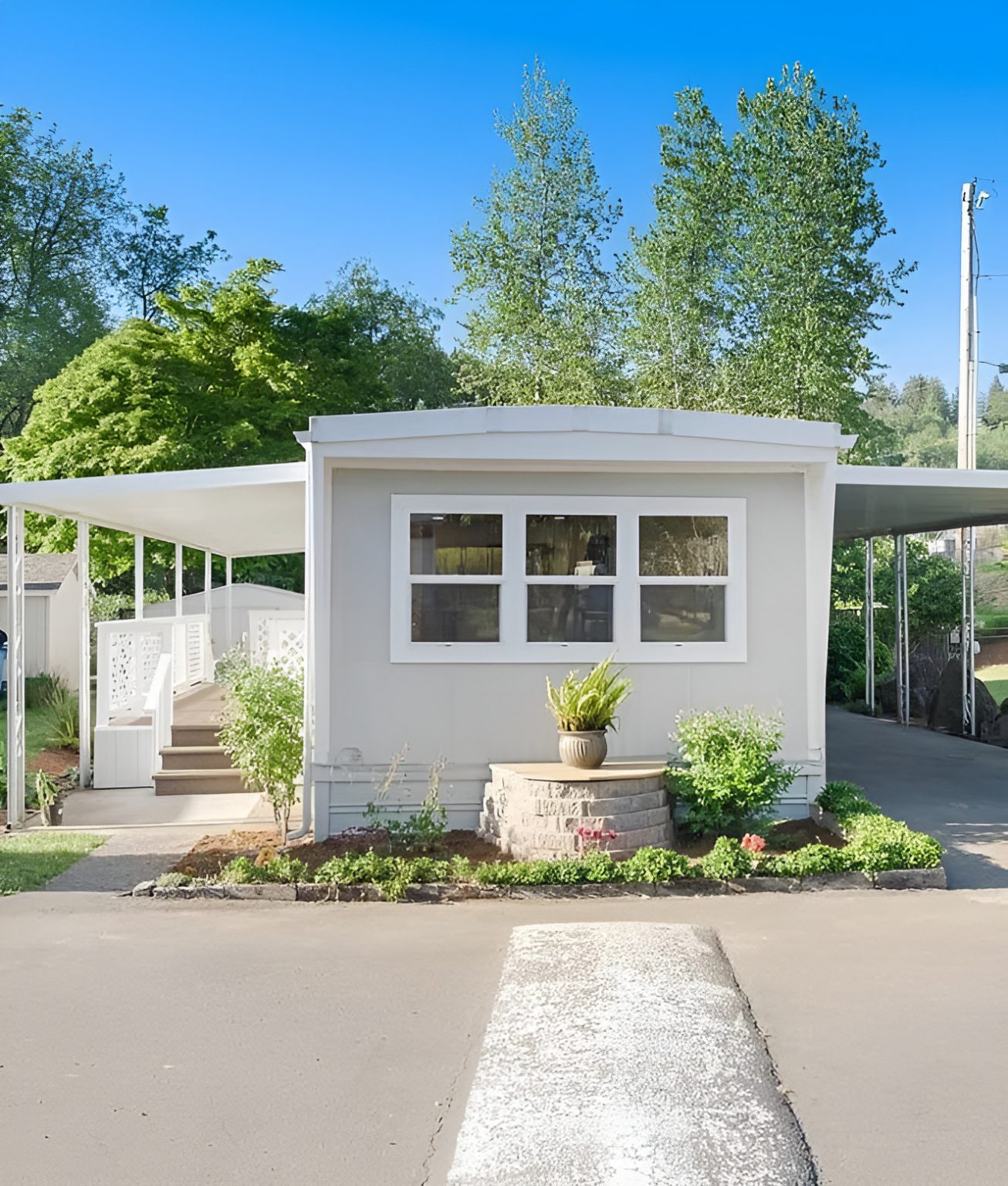 22 Inspiring Old Single Wide Mobile Home Exteriors