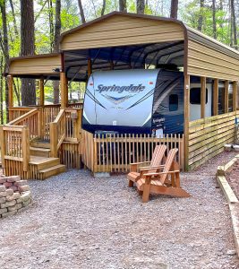 15 Creative Permanent Camper Site Ideas for the Ultimate Home Away From ...