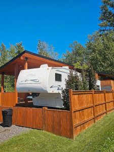 33 Stunning Permanent RV Camper Outdoor Set Up Ideas: Turn Your Site ...