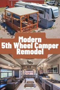 Step Inside This Modern 5th Wheel Camper Remodel