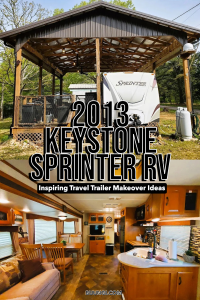Stunning 2013 Keystone Sprinter RV: Inspiring Travel Trailer Makeover Ideas
